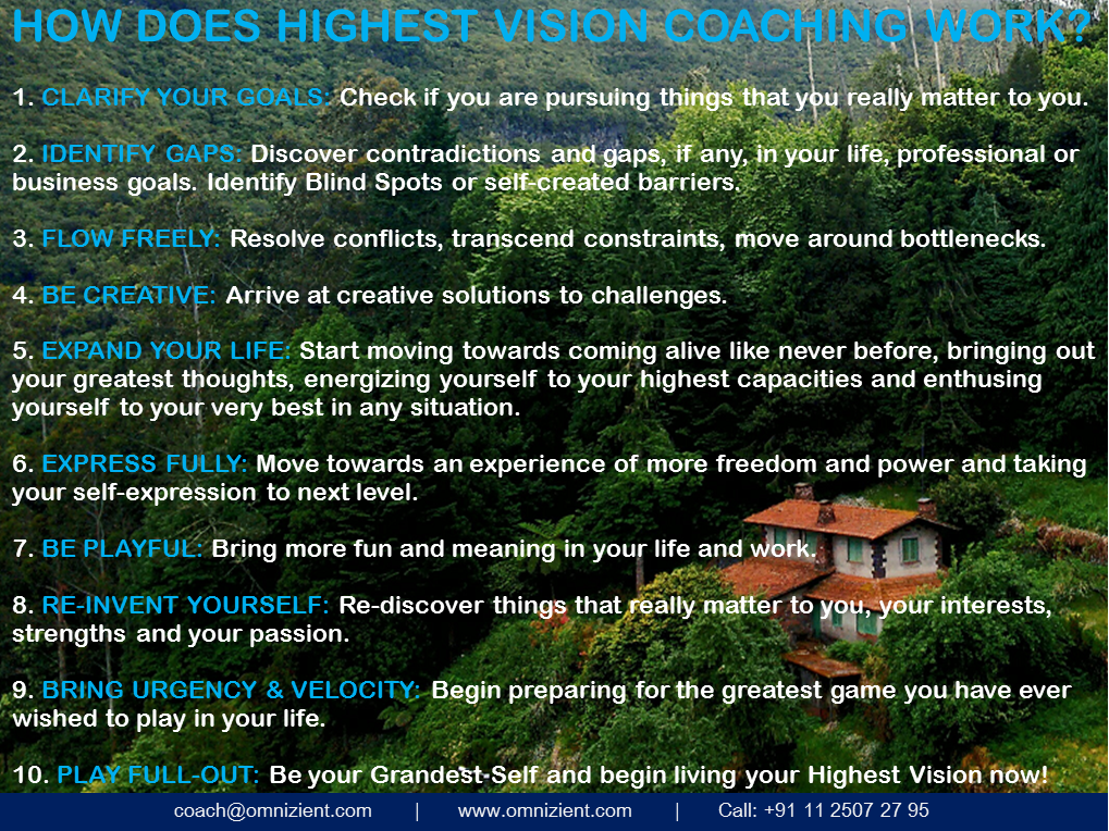 Get A Highest Vision Coach | Omnizient Labs